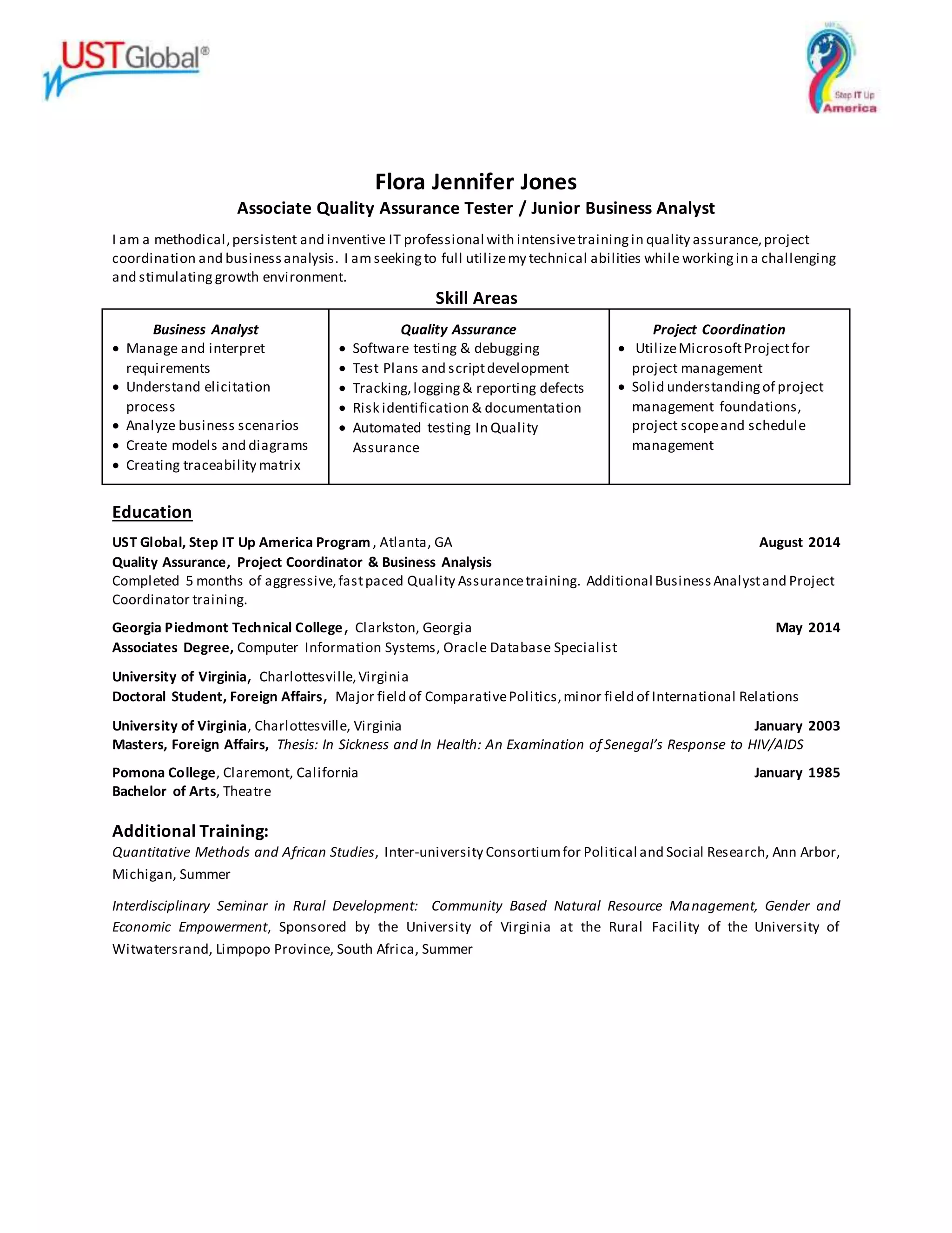 UST Flora Jones | DOCX