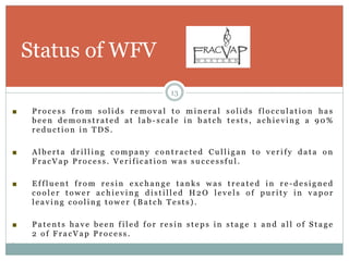 frac vap presentation by serena march 17 2016 | PPTX | Chemistry | Science