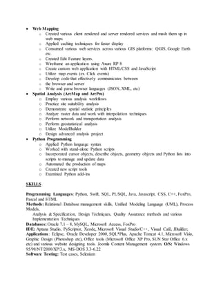 ResumeIndeed2017 | PDF