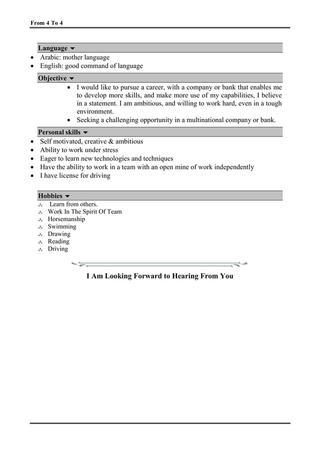 Khaled CV & Pics | PDF | Business | Business and Finance