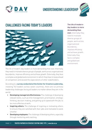 DAV White Paper September 2015 - Leadership by Judy Hofer | PDF ...