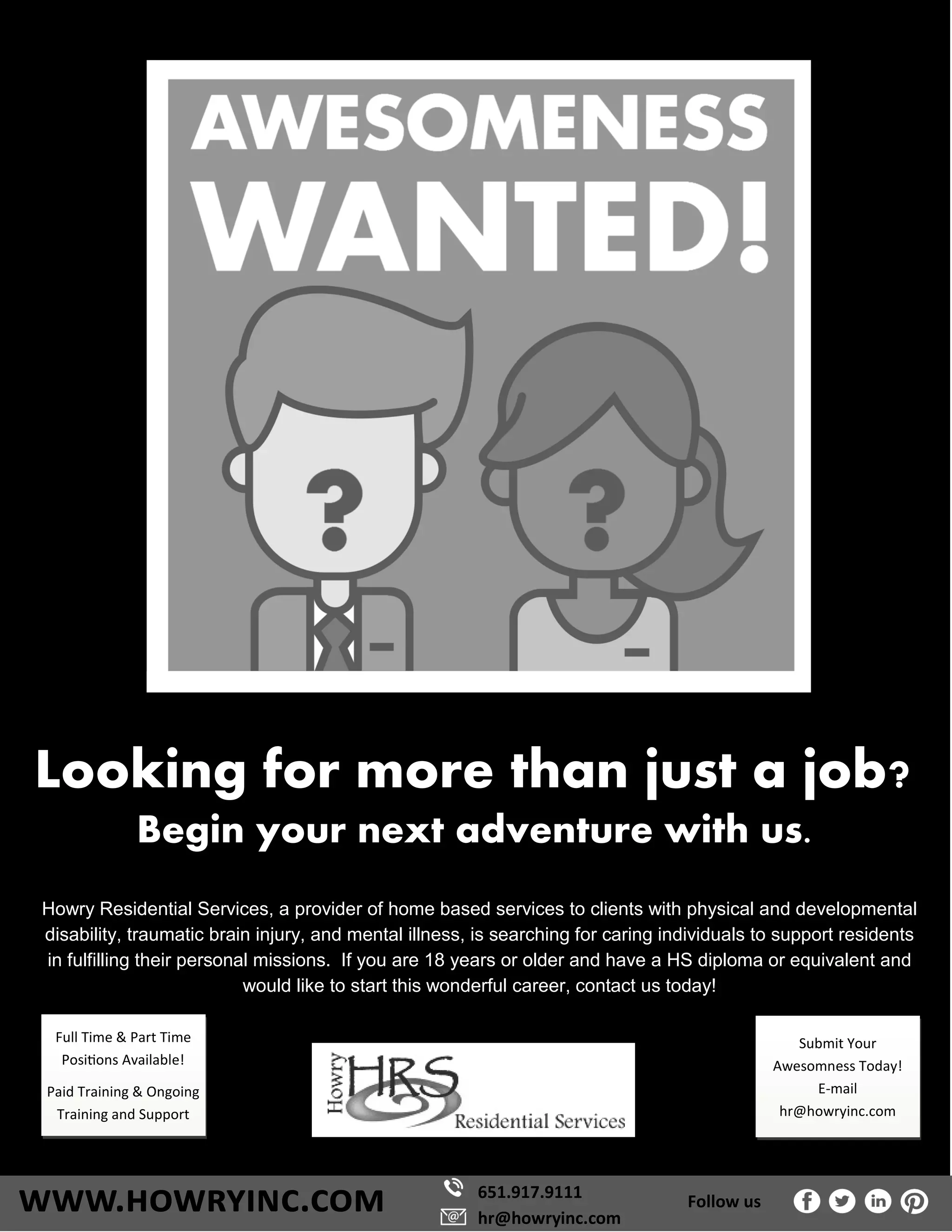 Awesomeness Wanted Flier | PDF