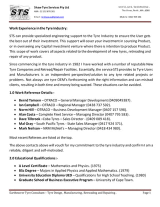 Work Experience | PDF