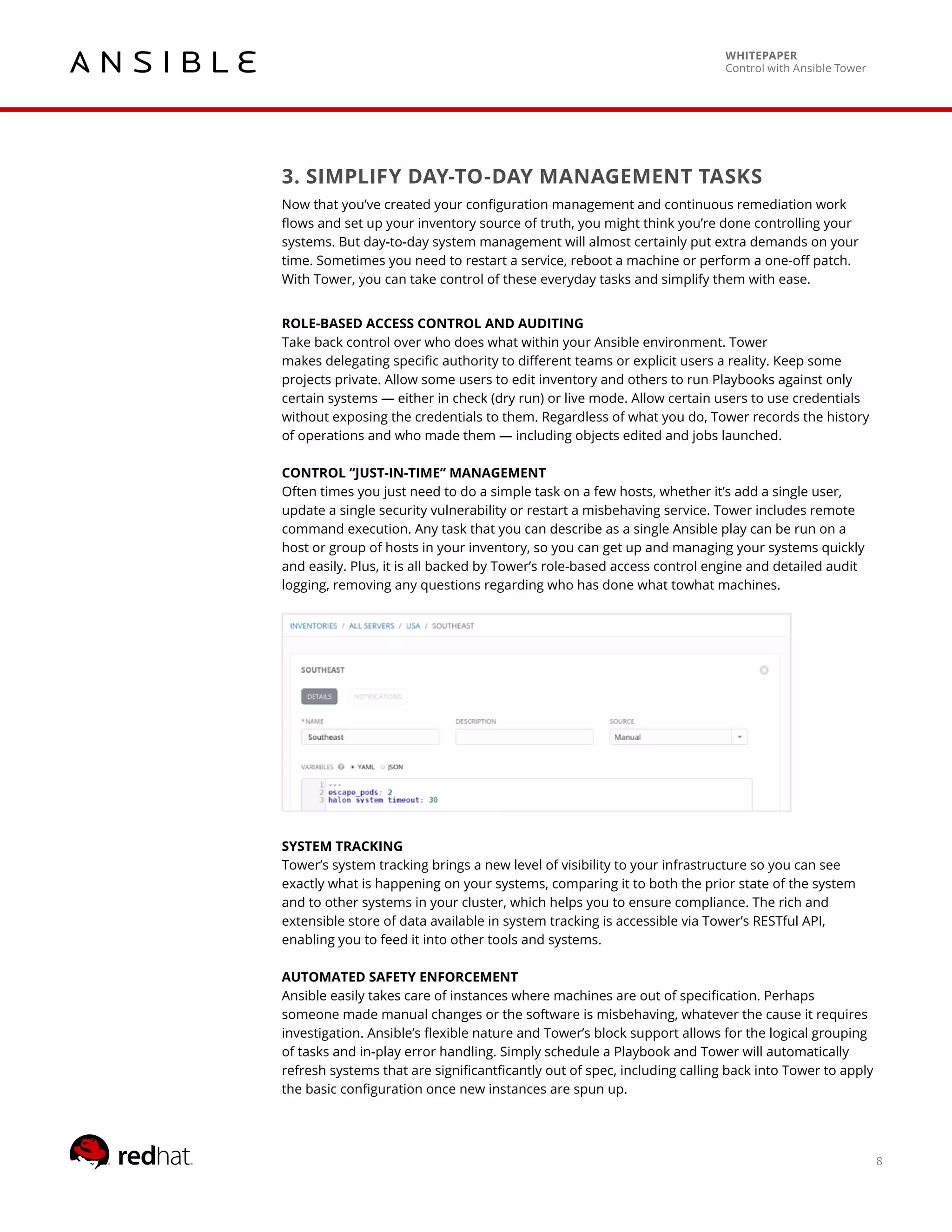 Control-with-Ansible-Tower | PDF