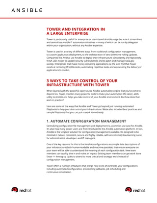 Control-with-Ansible-Tower | PDF