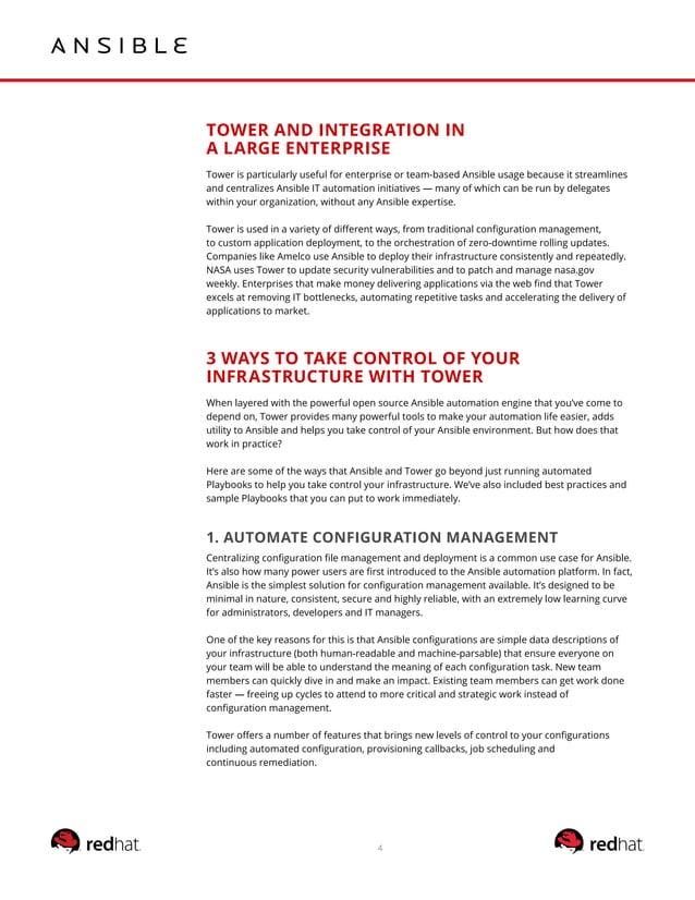 Control-with-Ansible-Tower | PDF