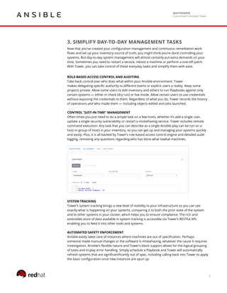 Control-with-Ansible-Tower | PDF