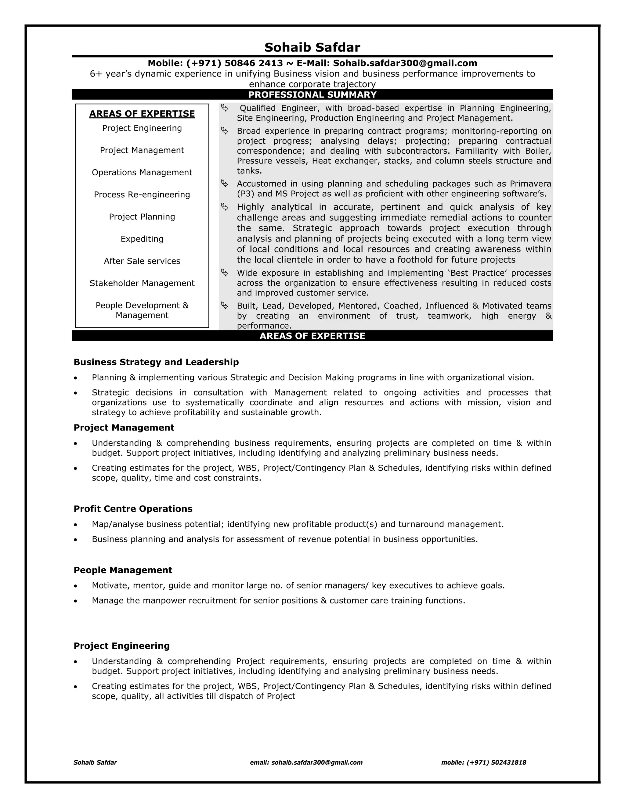 Sohaib_CV- | PDF