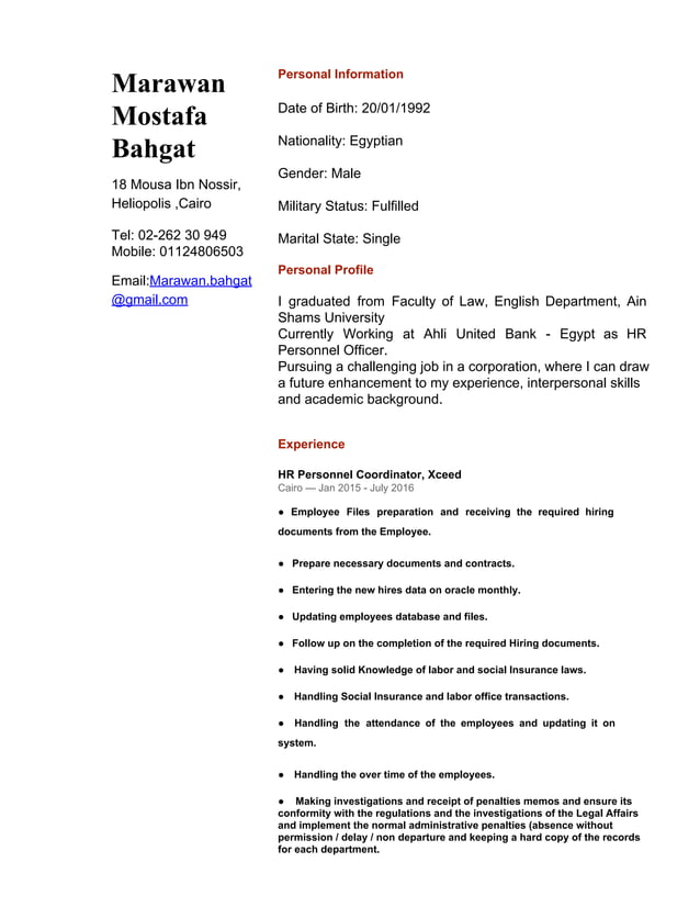 Marawan Mostafa Bahgat | PDF