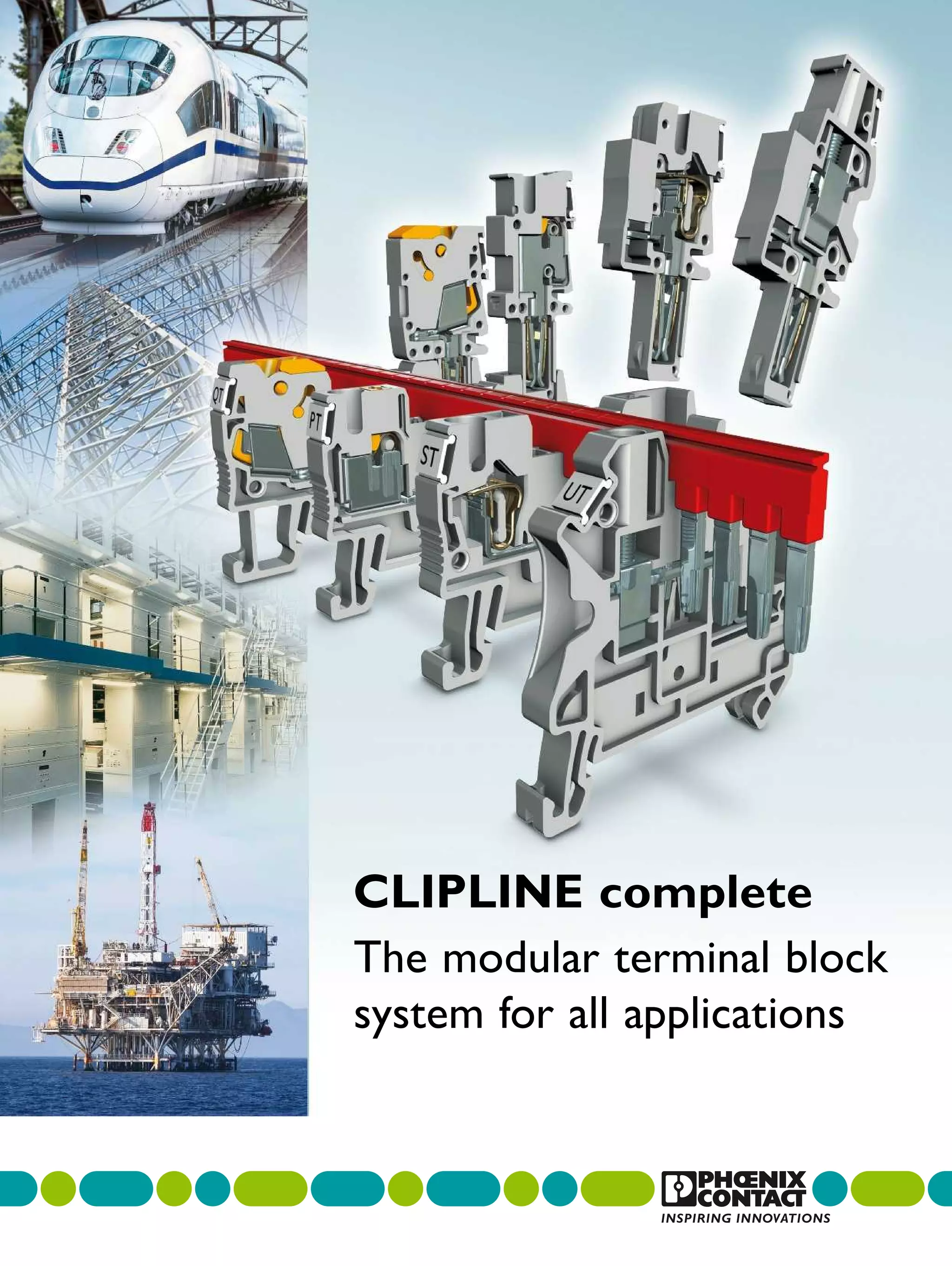 CLIPLINE_complete_terminal_block_system_Phoenix_Contac_IMAXX_CJ | PDF