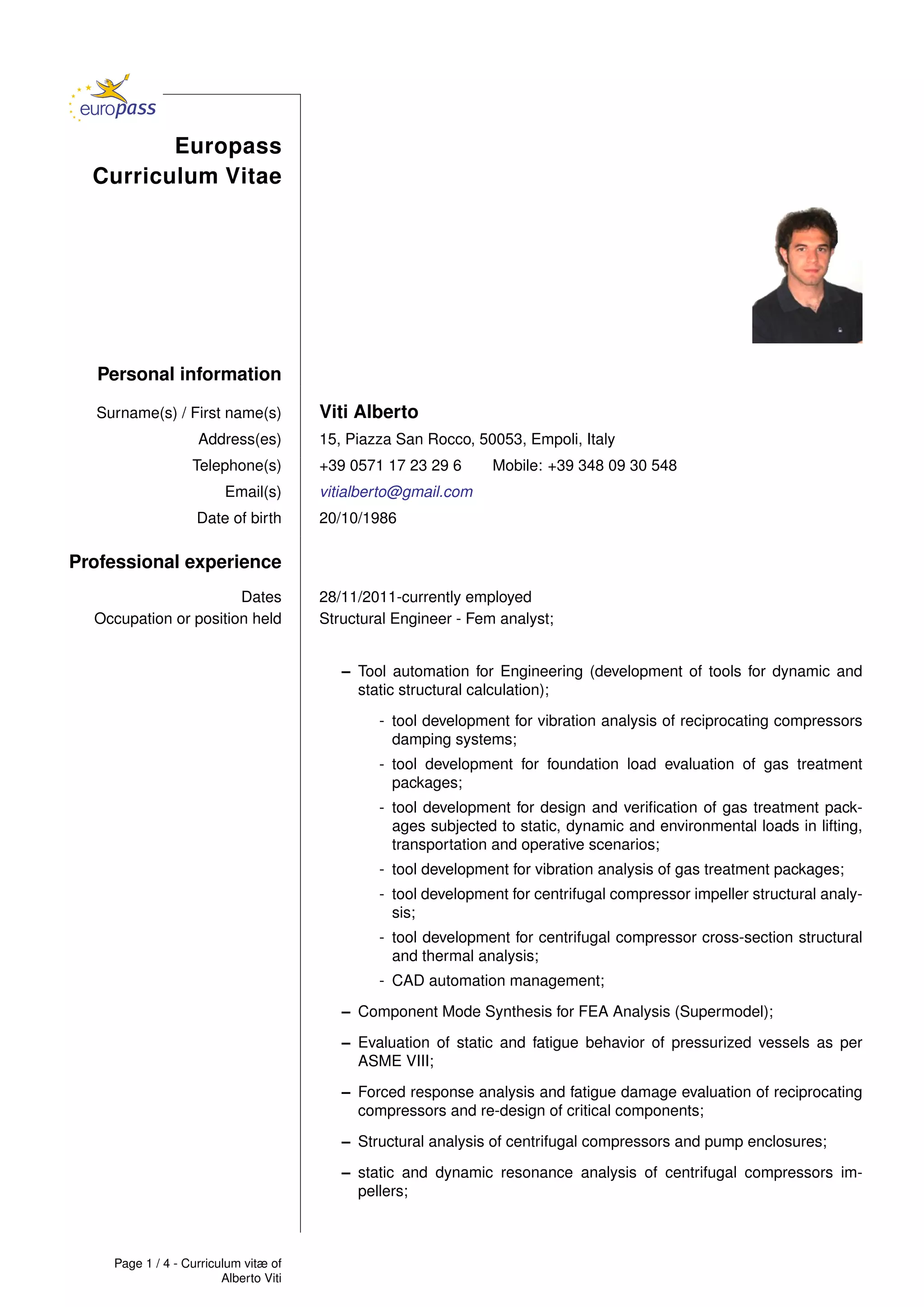 CV_Viti_Alberto | PDF