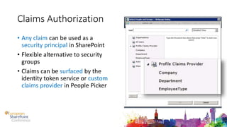 ESPC15 - Extending Authentication and Authorization | PPT