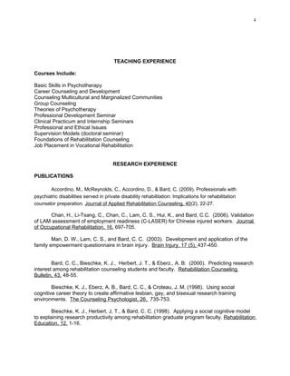 Bard CV 1.16 | Professional School | Postgraduate Education