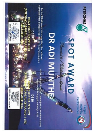 Spot Award | PDF