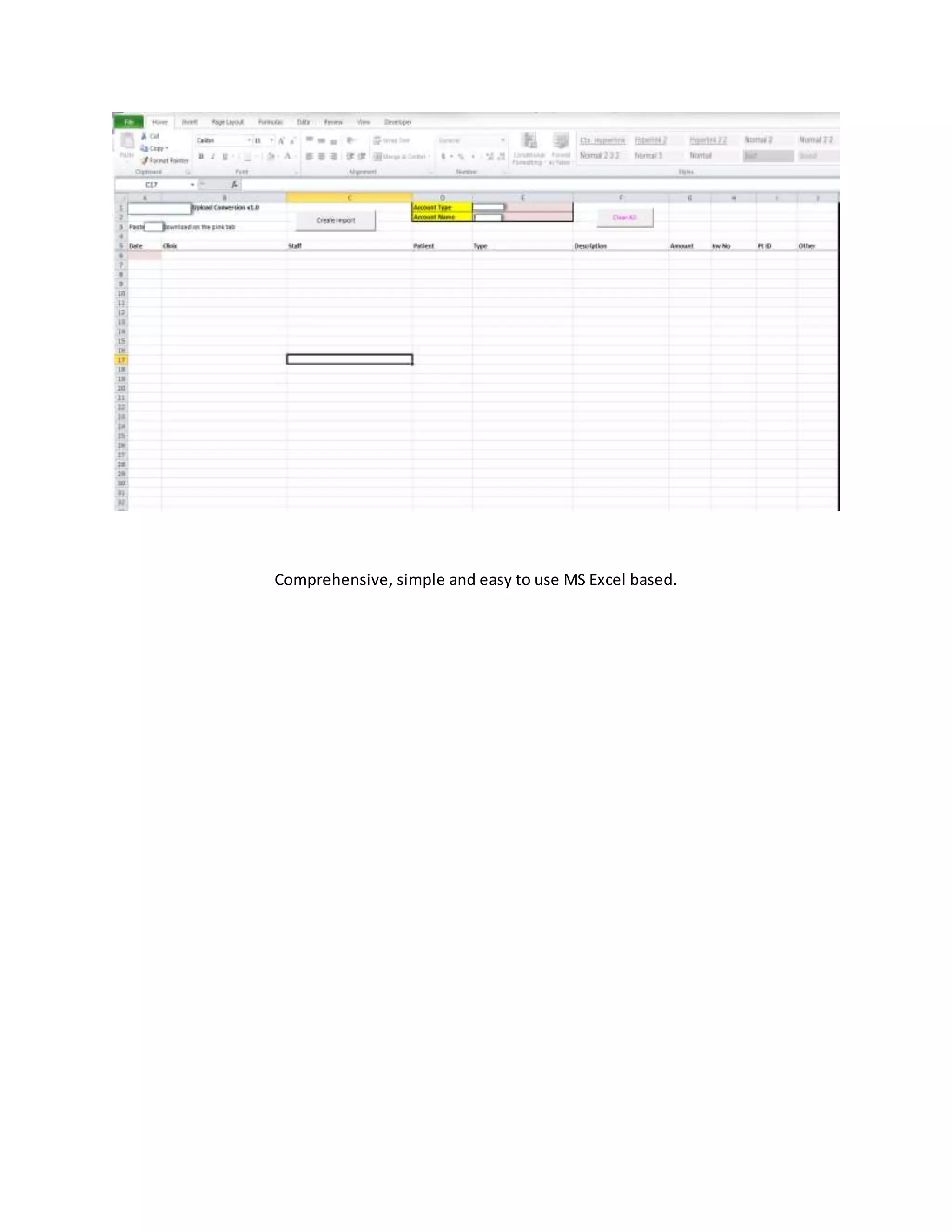 Data Conversion Tool Version 1 | DOCX
