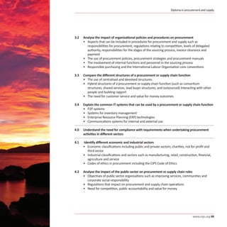 CIPS - Diploma Guide | PDF