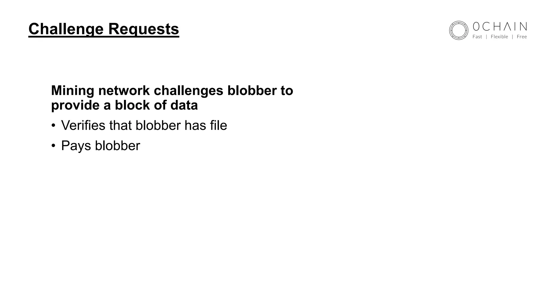 0chain Blockhain and off-chain storage integrity | PPT