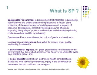 Un Sustainable Procurement | PDF