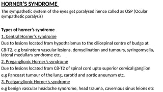 0CULAR AUTONOMIC NERVOUS SYSTEM AND PUPILLARY REFLEXES.pptx