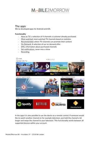 Information M2M TV | PDF