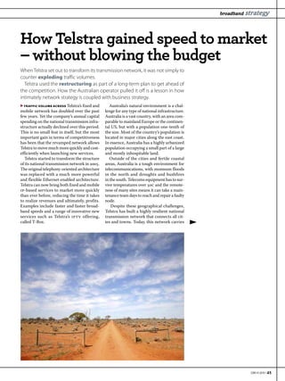 EBR Nov 2010 Telstra Transmission final | PDF