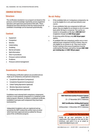 PetroSync - IWCF Well Intervention Pressure Control 6.0 | PDF