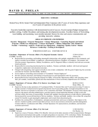 David Phelan CV April 2015 | DOCX