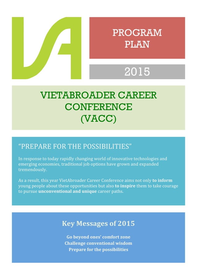 VACC 2015. PROGRAM PROPOSAL | PDF