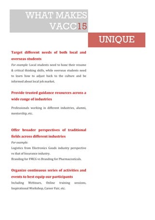 VACC 2015. PROGRAM PROPOSAL | PDF