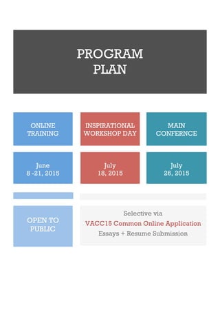 VACC 2015. PROGRAM PROPOSAL | PDF