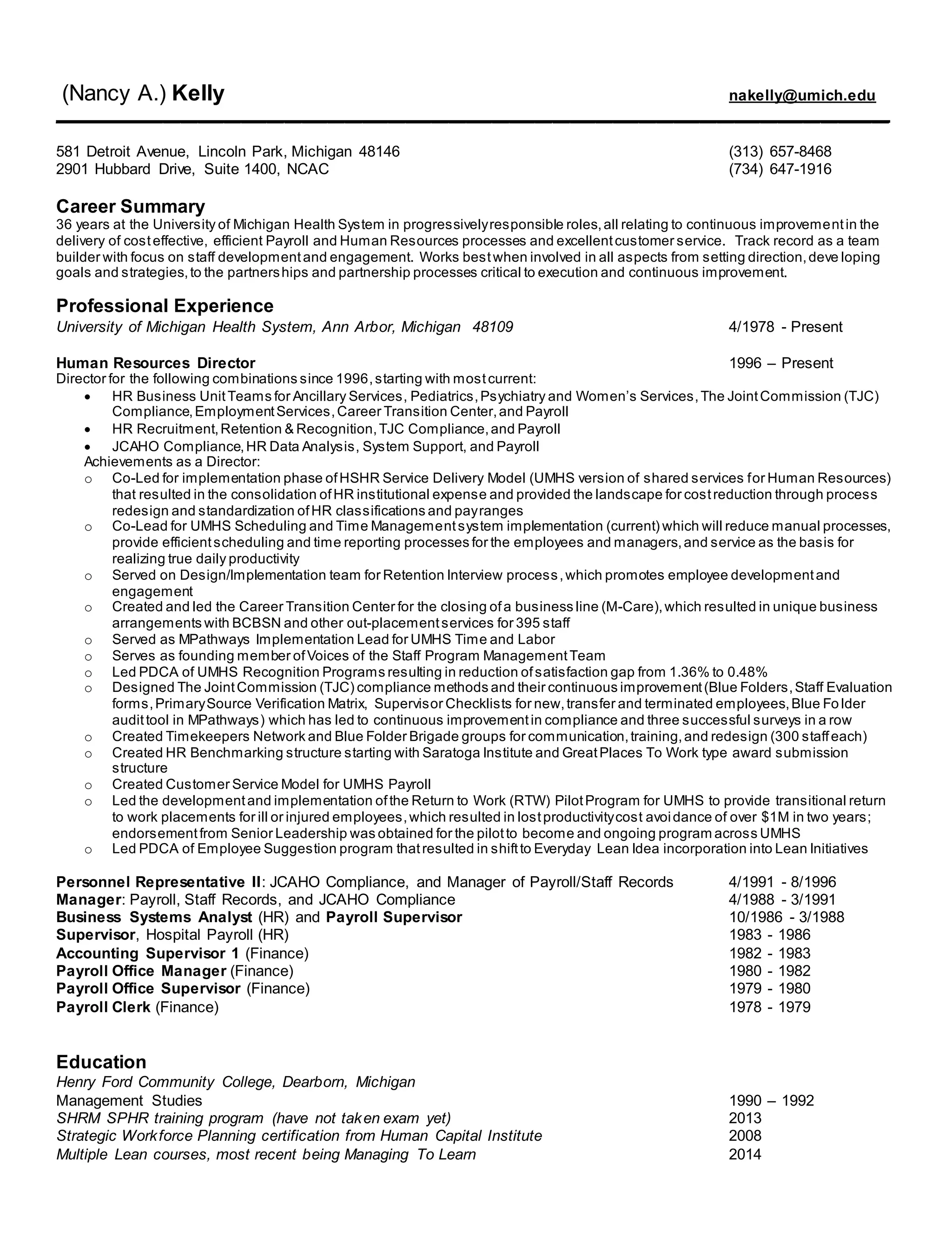 Kelly resume1docx | DOCX