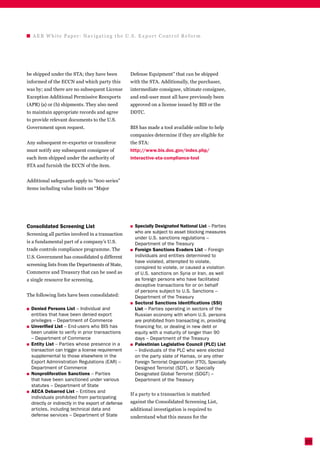 aeb-white-paper-us-export-control-reform | PDF
