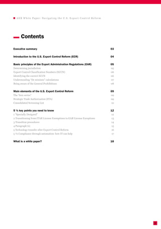 aeb-white-paper-us-export-control-reform | PDF