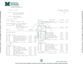 Official Marshall Transcript highlighted | PDF