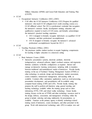 College Degree Descriptions | PDF