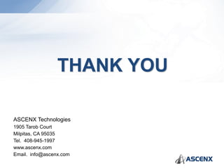 Ascenx_Executive_Summary 3 | PDF