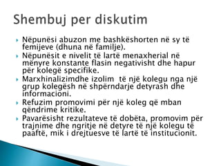 shembuj praktike per diskutim integriteti | PPTX
