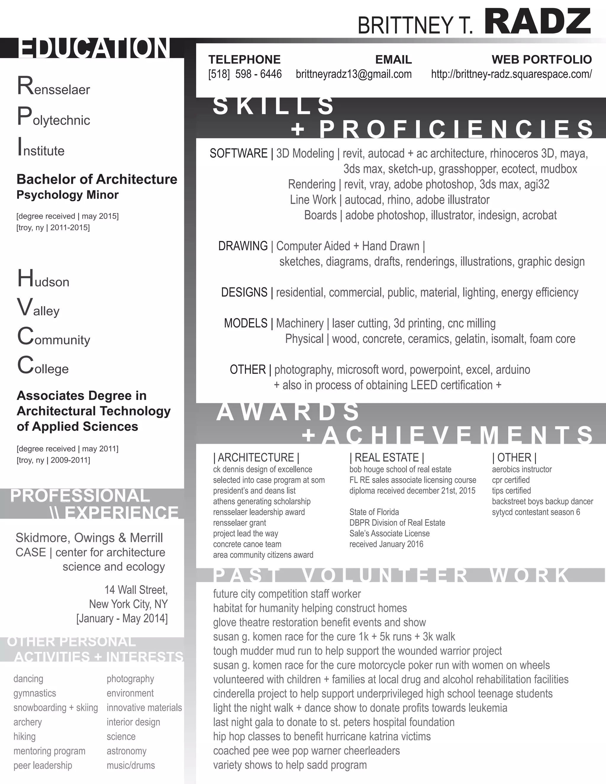 RADZ_RESUME_2016 | PDF