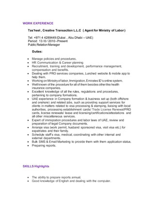 Fadi Moh Gazi Ghaith PR | PDF