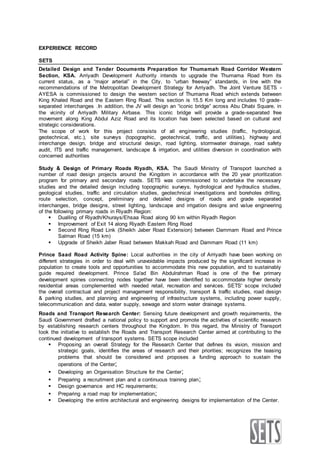 Experience Record | DOCX | Civil Engineering Industry | Industries