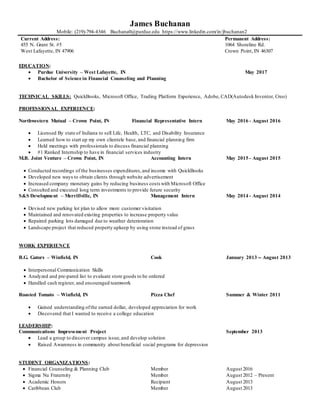 James' Resume SEpt. 2016 | DOCX