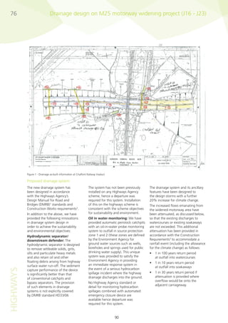 drainagedesignonm25motorwaywideningprojectj16j23 | PDF | Civil ...