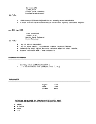 Vinay CV (3) | PDF