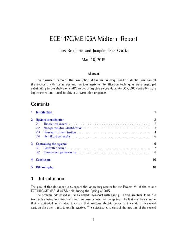 ECE147C_Midterm_Report | PDF