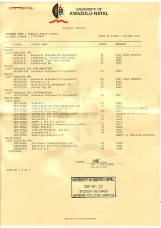 UKZN | PDF