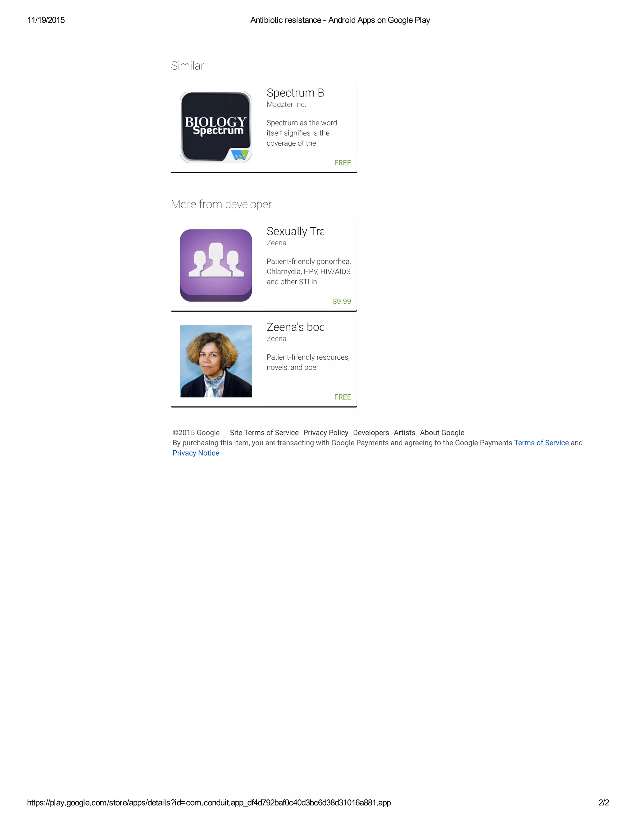 Antibiotic resistance - Android Apps on Google Play | PDF