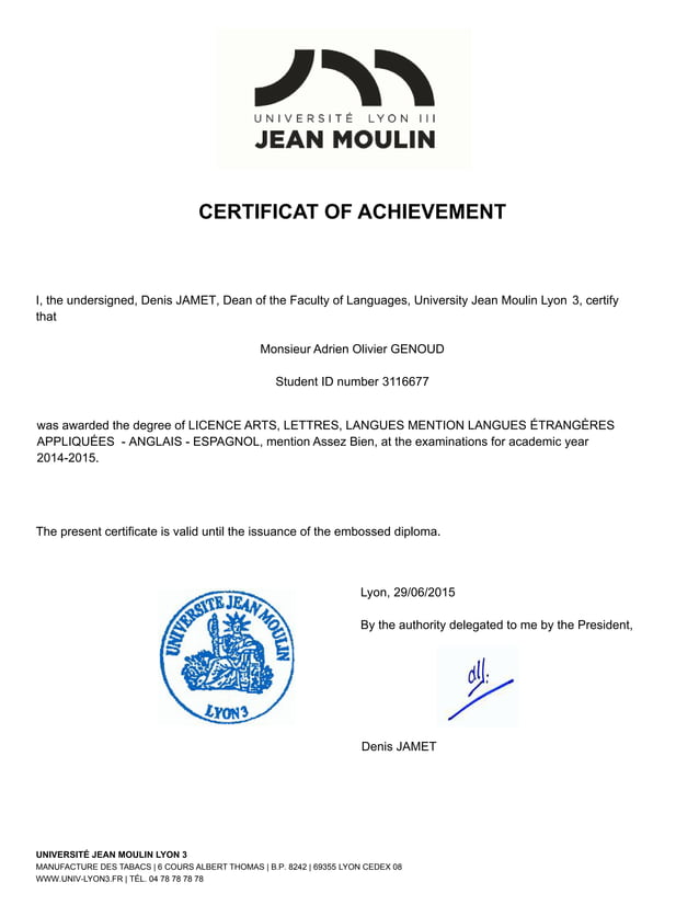 attestation (2) | PDF