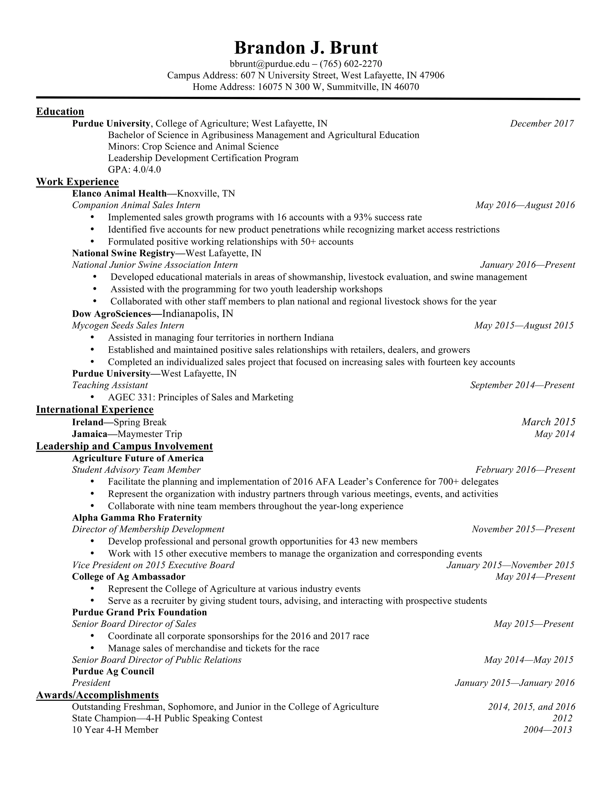 OFFICAL RESUME | PDF