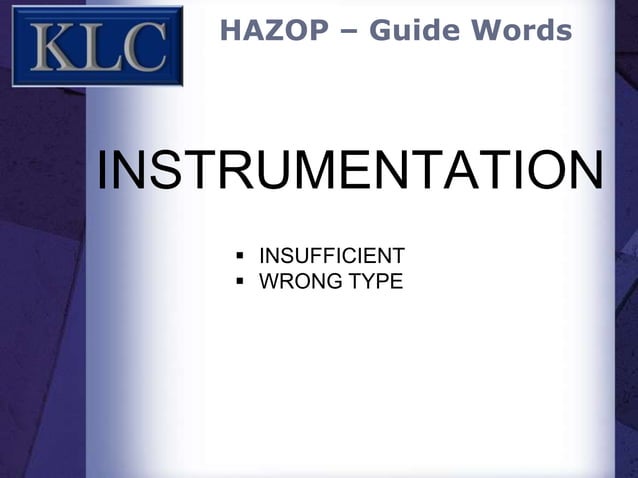 HAZOP – Guide Words | PPTX | Chemistry | Science