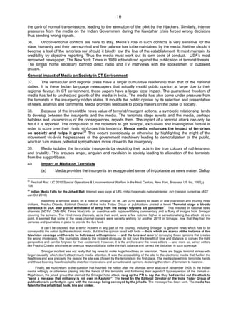 INDIAN ARMED FORCES AND HUMAN RIGHTS IN LOW INTENSITY CONFLICT ...